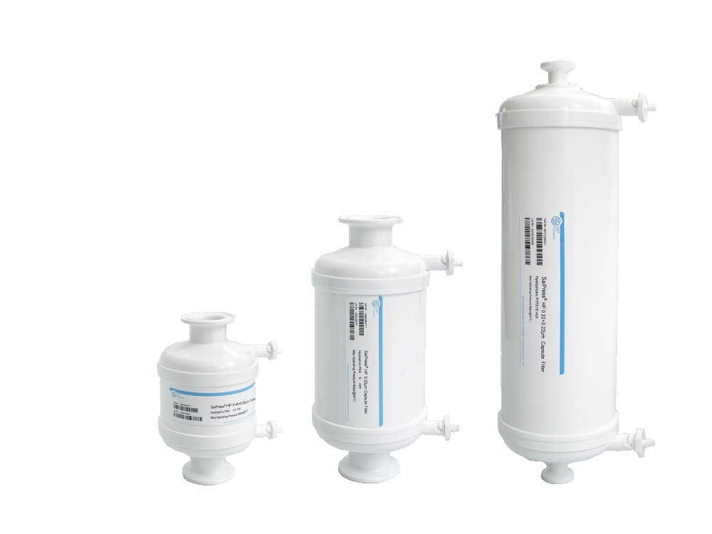 SaiPress® capsule filter, Hydrophilic Sterilizing-grade Filter - Gripharma